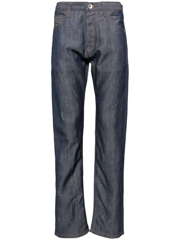 PRIVATE STOCK LABS The James Straight-leg Jeans - Blue