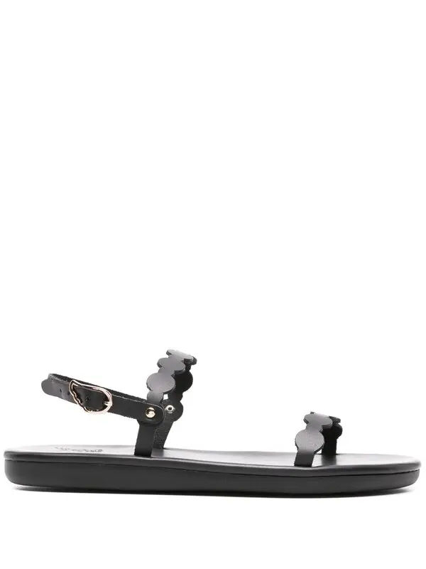 ANCIENT GREEK SANDALS Orion Leather Sandals - Black