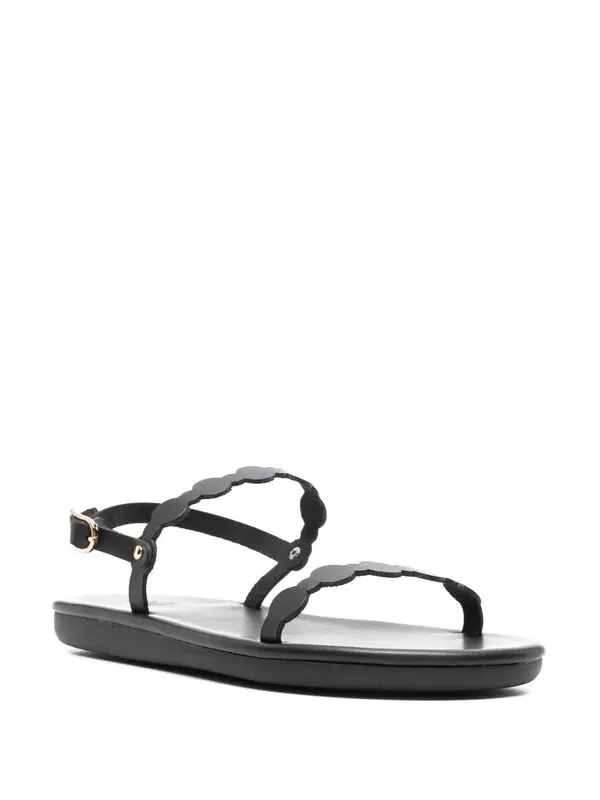 ANCIENT GREEK SANDALS Orion Leather Sandals - Black