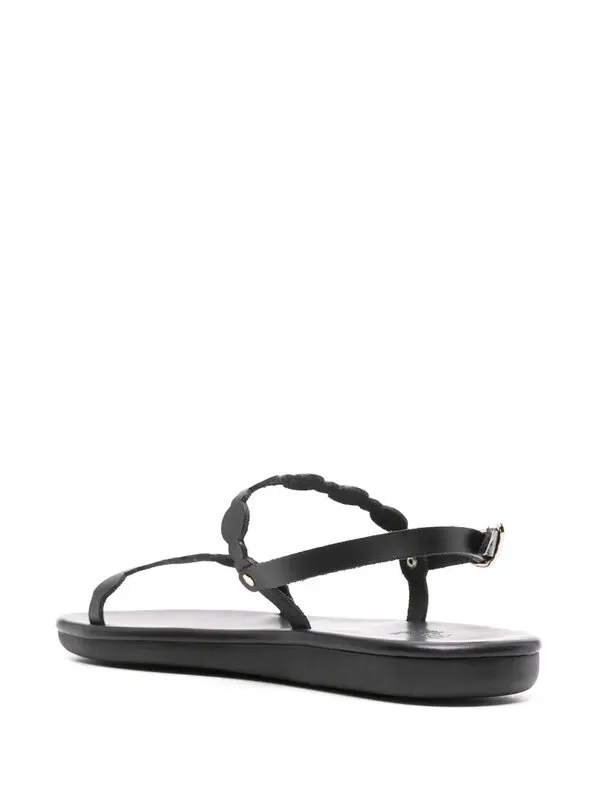 ANCIENT GREEK SANDALS Orion Leather Sandals - Black