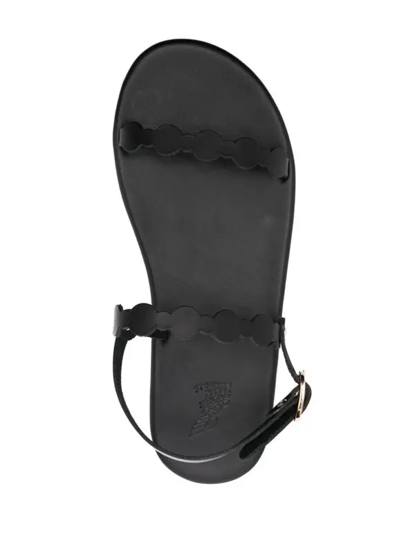 ANCIENT GREEK SANDALS Orion Leather Sandals - Black