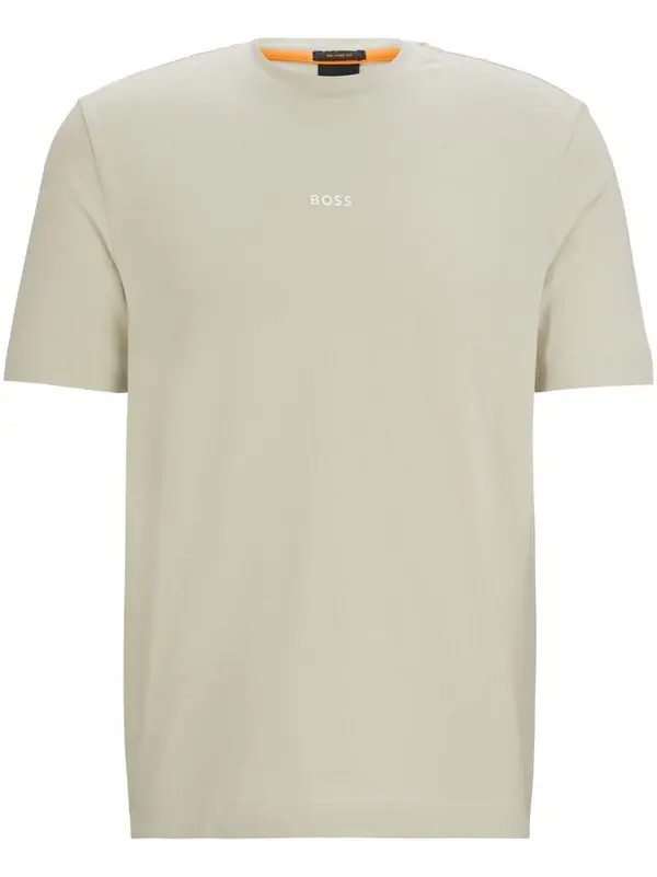 BOSS Raised-logo Cotton T-shirt