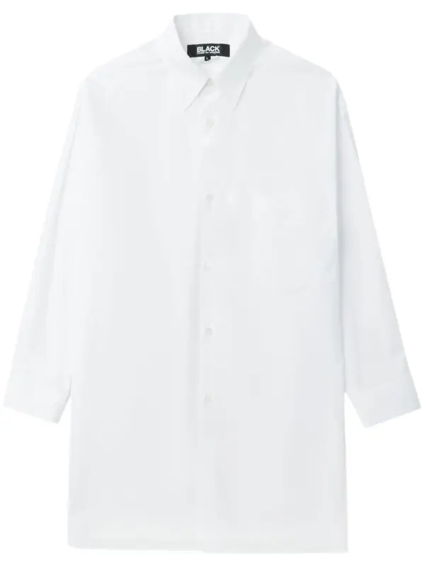 Comme Des Garçons Drop-shoulder Cotton Shirt