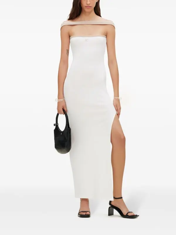 COURREGES Contrast Hyperbole Dress