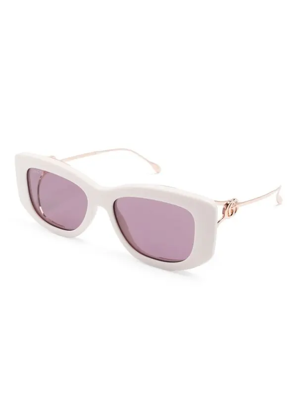 Gucci Double G Butterfly-frame Sunglasses