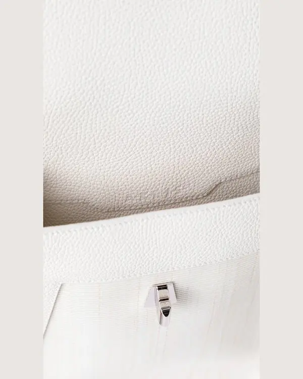 Akris Anouk Small Messenger Bag - Ecru