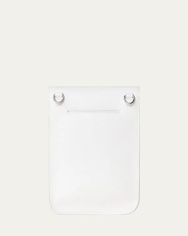 Akris Anouk Small Messenger Bag - Ecru