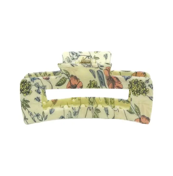 HEADBANDS OF HOPE Large Rectangle Claw Clip - Blue