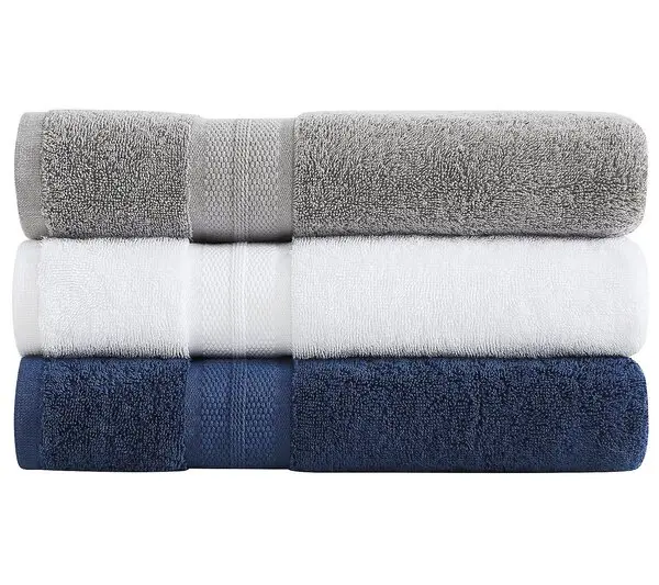 London Fog Signature Solid 12 Piece Towel Set - One-color