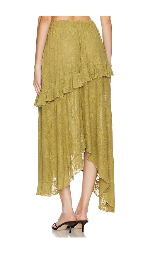 WeWoreWhat Lace Ruffle Skirt