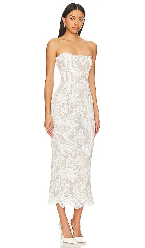 V. CHAPMAN Capulet Midi Dress