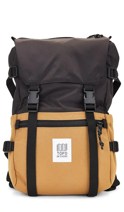 TOPO DESIGNS Rover Pack Classic Backpack - Khaki & Black