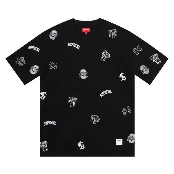 Supreme University Short-sleeve Top - Black