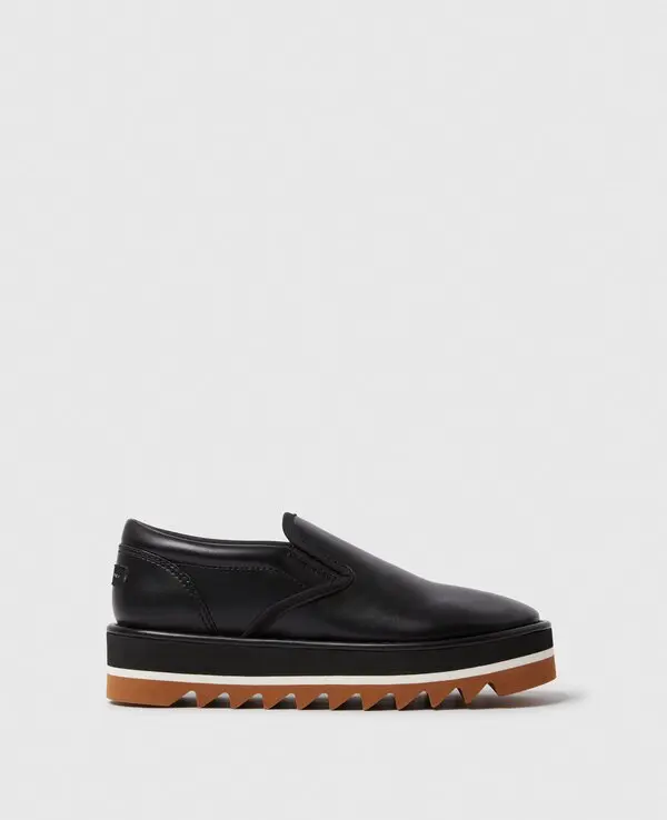 Stella McCartney Sneak-elyse Platform Slippers - Black
