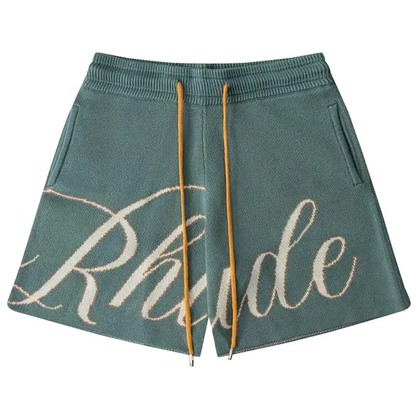 Rhude Script Logo Knit Short