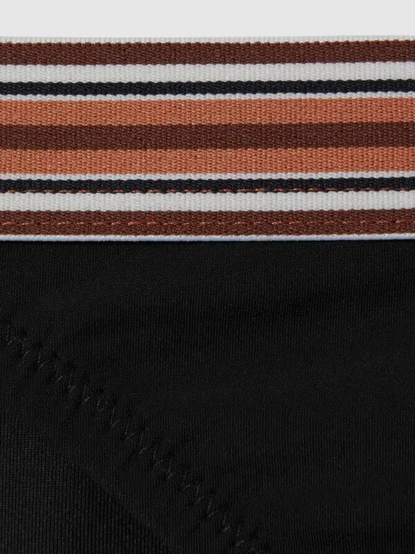 REISS Yve Striped Waistband Bikini Bottom