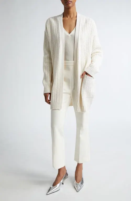 Max Mara Balzac Wool & Cashmere Cardigan - Vanilla