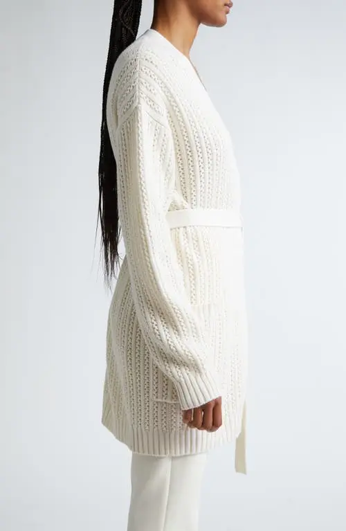 Max Mara Balzac Wool & Cashmere Cardigan - Vanilla