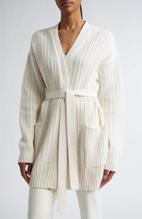 Max Mara Balzac Wool & Cashmere Cardigan - Vanilla