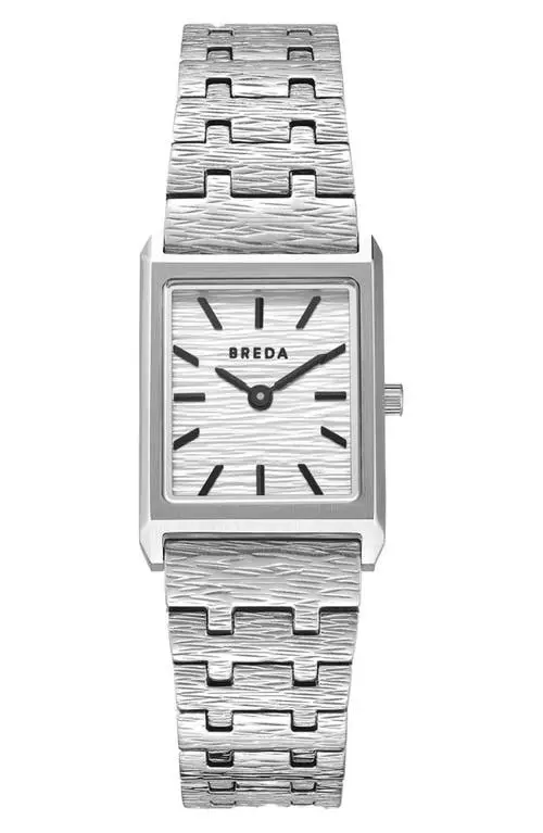 BREDA Virgil Revival Link Bracelet Watch - Stainless Steel