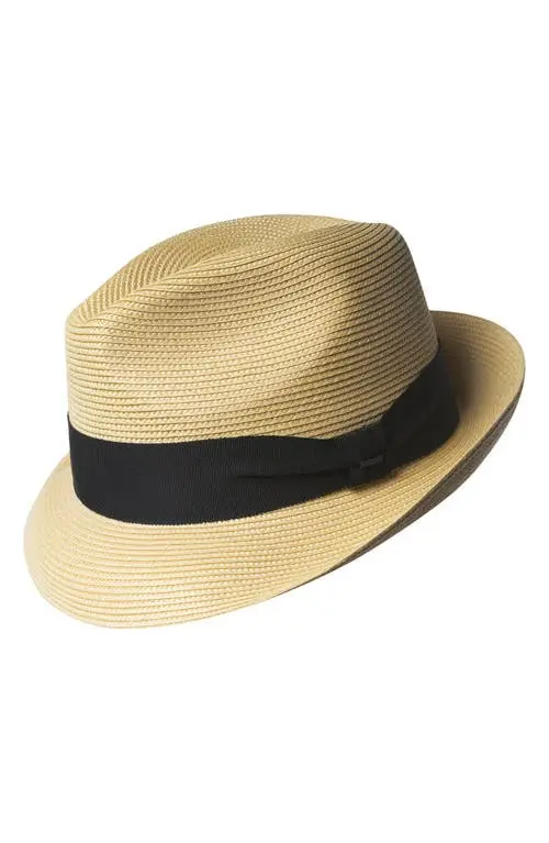 BAILEY Craig Woven Fedora - Natural