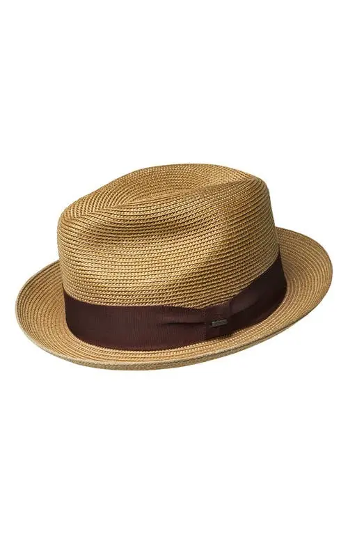 BAILEY Craig Woven Fedora - Tan