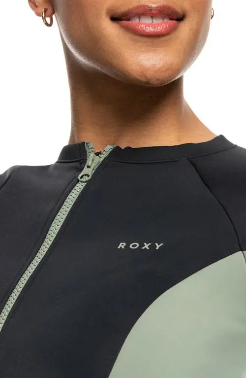 Roxy Pro Performance Long Sleeve Zip-up Rashguard