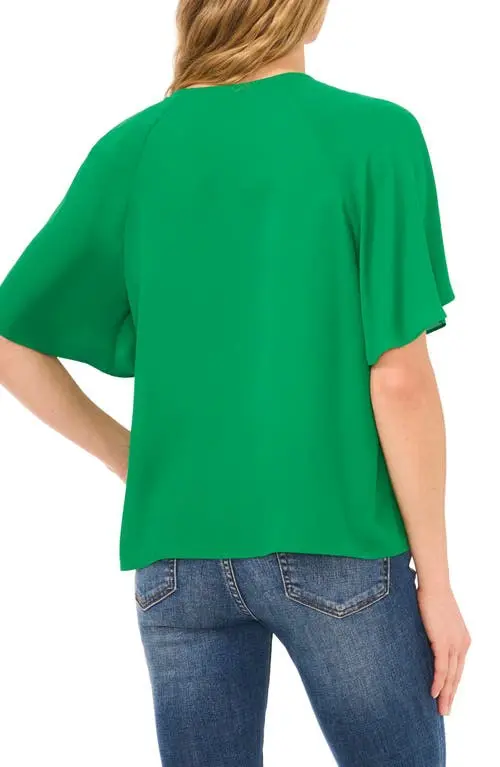 CECE DUPRAZ Ruffle Sleeve Top