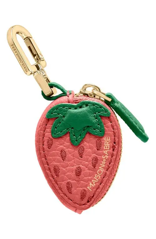 MAISON DE SABRE The Sabremoji Fruit Charm - Strawberry