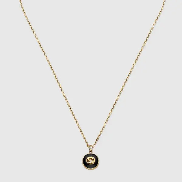 Gucci Interlocking G 18k Chain Necklace - Gold