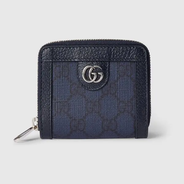 Gucci Ophidia Zip Around Wallet Gg Canvas