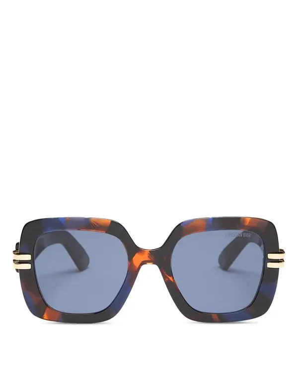 Dior Cdior S2i Sunglasses - Havana/blue Solid