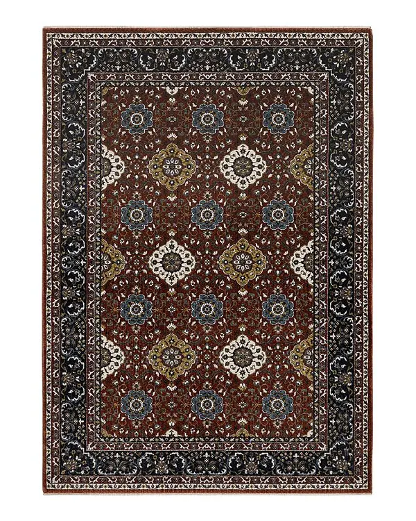 ORIENTAL WEAVERS Vivian Vi04b Area Rug, 5'3 X 7'6 - Red