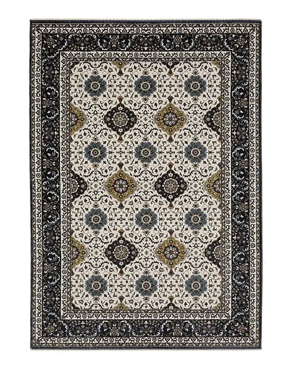 ORIENTAL WEAVERS Vivian Vi04d Area Rug, 5'3 X 7'6 - Ivory