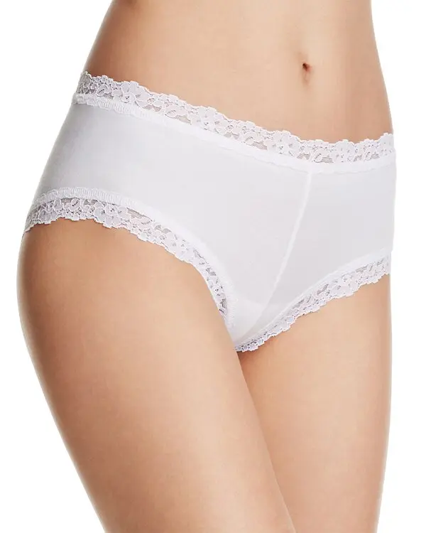 Hanky Panky Supimacotton Boyshort - White