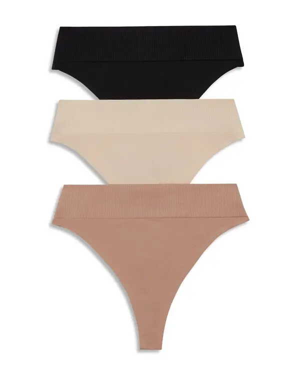 Honeydew Intimates Devin Thong, Pack Of 3