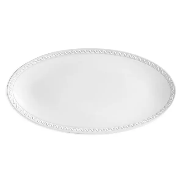 L'Objet Neptune Oval Platter - White