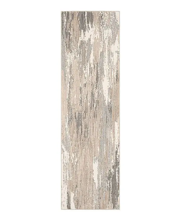 STACY GARCIA Rendition Ambient Runner Area Rug, 2'4 X 7'10 - Beige