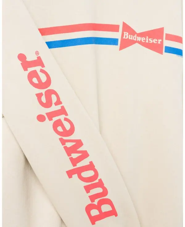 Junk Food Clothing Budweiser Striped Fleece