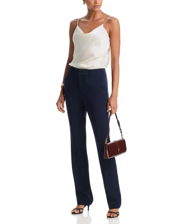 Cinq À Sept Kerry Straight Leg Pants - Navy