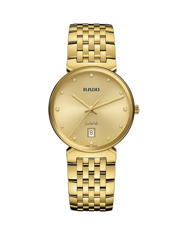 RADO Florence Diamonds 38mm Quartz Watch - Gold