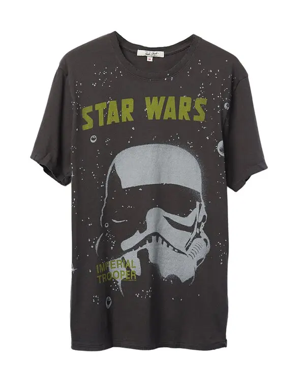 Junk Food Clothing Star Wars Stormtrooper Vintage Tee - Black