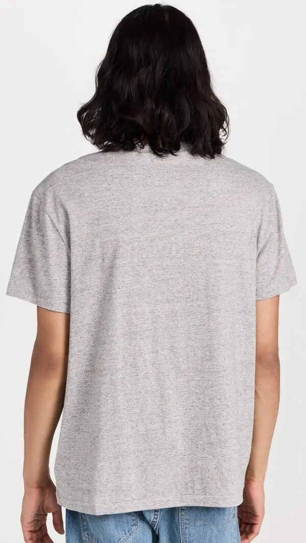 Polo Ralph Lauren Classic Fit Pocket Tee - Heather Grey