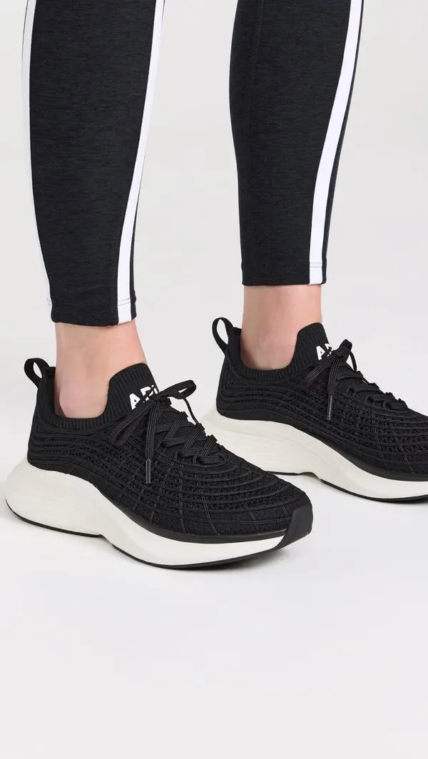 Apl Zipline Sneakers - Black/white