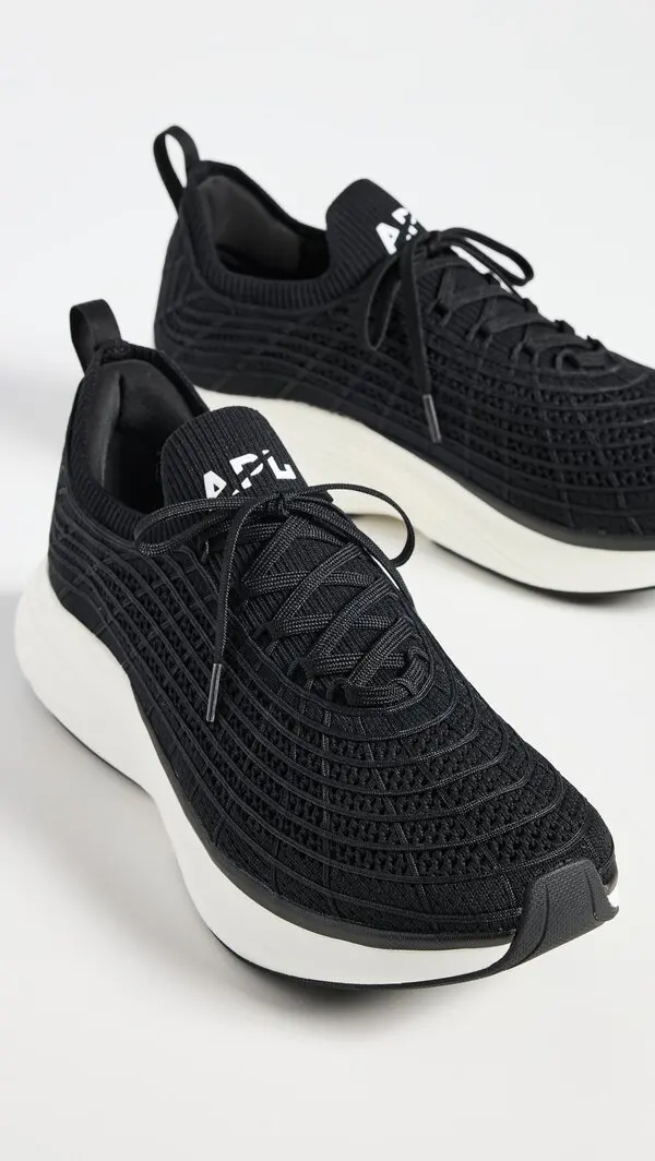 Apl Zipline Sneakers - Black/white