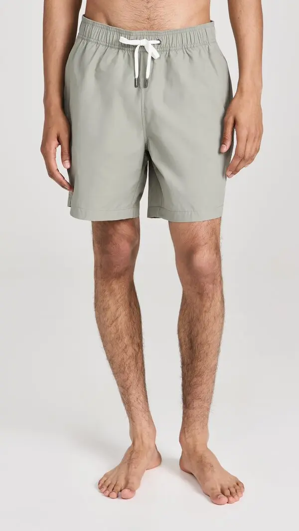 Onia Charles Swim Trunks 7 - Sage