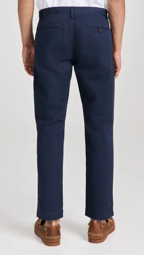 Polo Ralph Lauren Straight Fit Washed Stretch Chino Pants - Nautical Ink