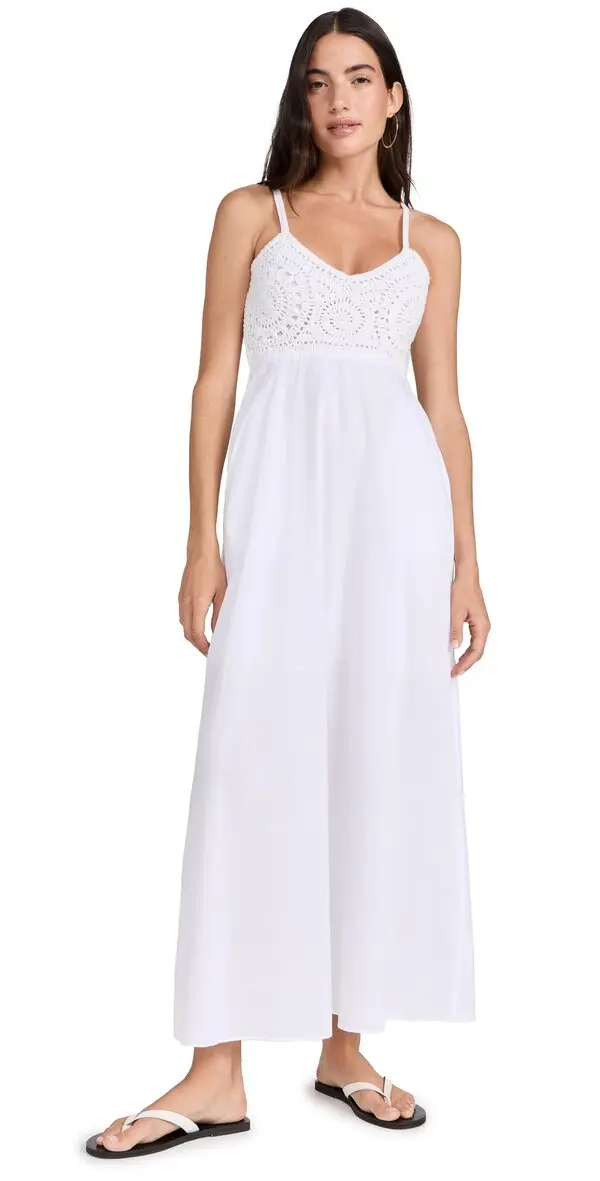 Playa Lucila Maxi Dress - White