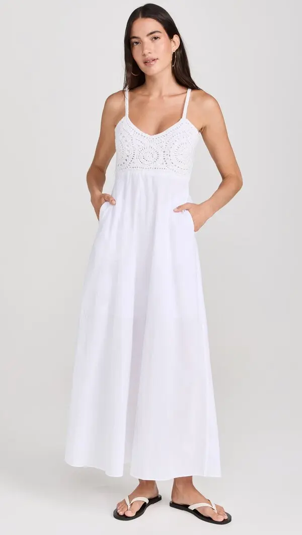 Playa Lucila Maxi Dress - White