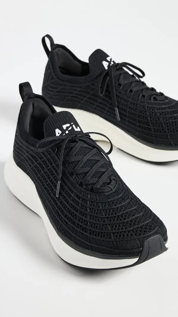 Apl Zipline Sneakers - Black/white